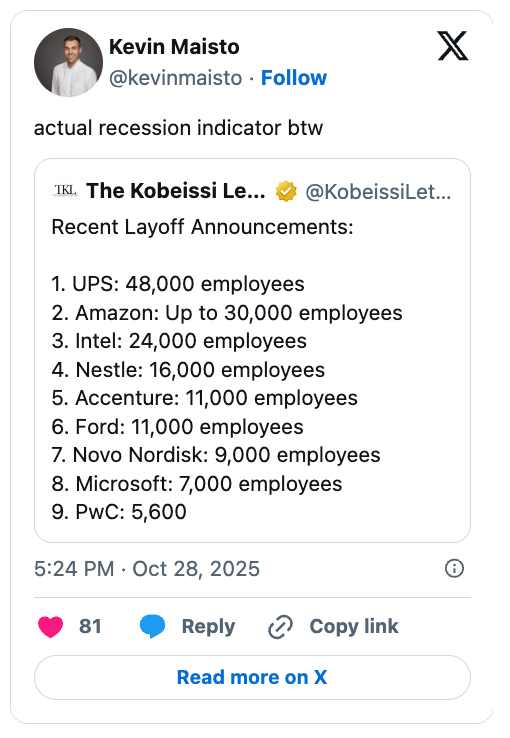 What US Layoffs Tell Us About Today's Economy