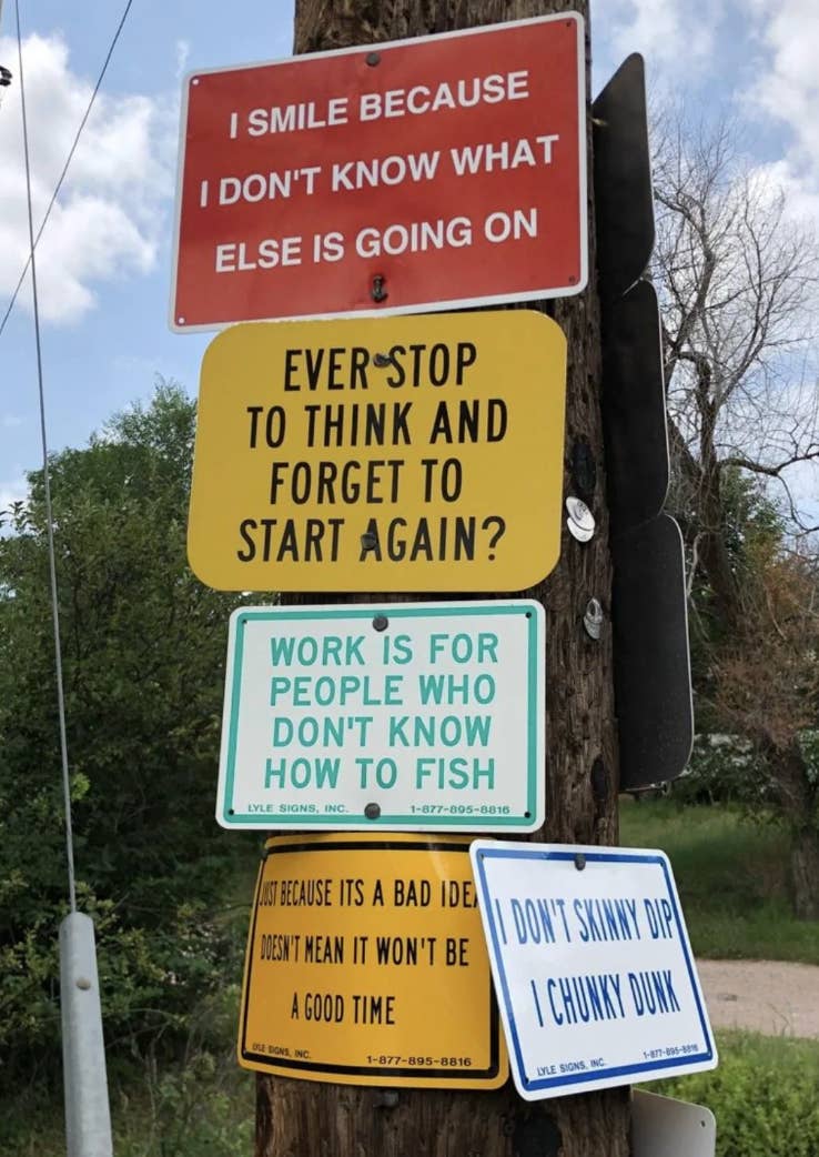 funny random signs