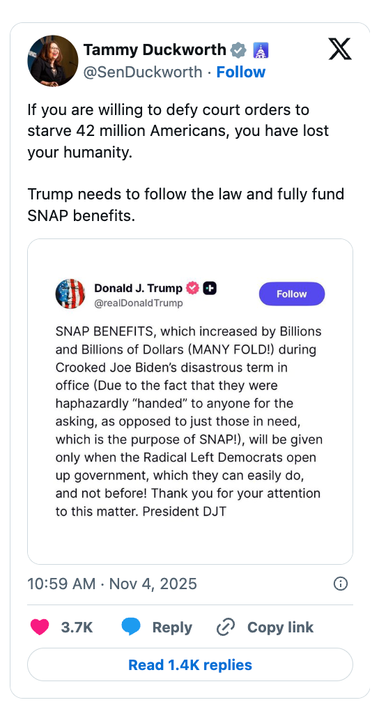 Trump's SNAP Post Sparks Public Confusion