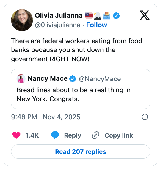 Nancy Mace's Hypocritical Meltdown Over Mamdani Goes Viral