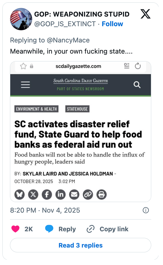 Nancy Mace's Hypocritical Meltdown Over Mamdani Goes Viral