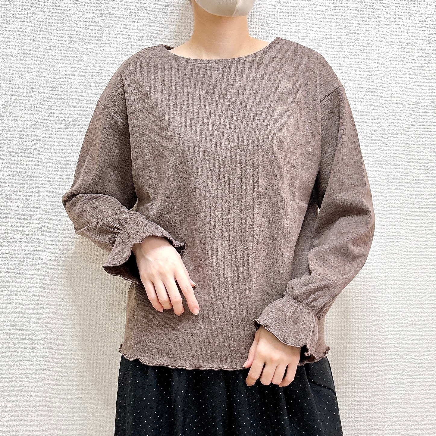 着るだけで体型カバーが叶う！cocaの「ふんわりニット」着心地もゆったり快適だし、どんなボトムスとも合わせやすいの！《着用レビュー》