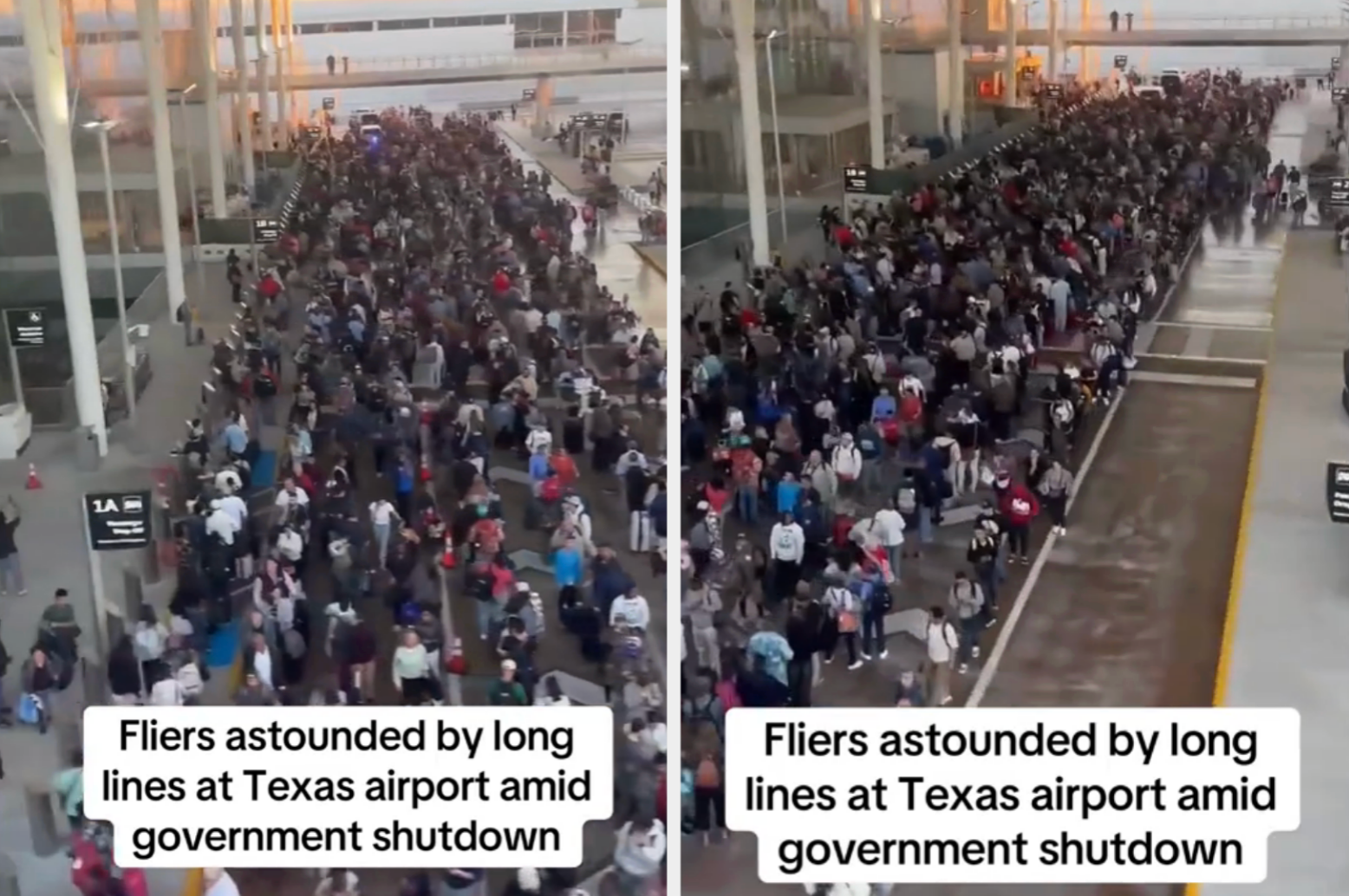 15 TSA Line Photos During Government Shutdown