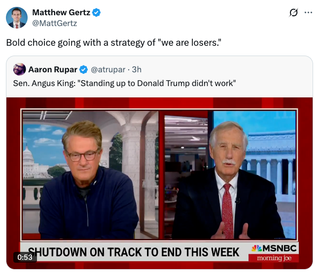 Senator's Shutdown Comments Spark Brutal Reactions