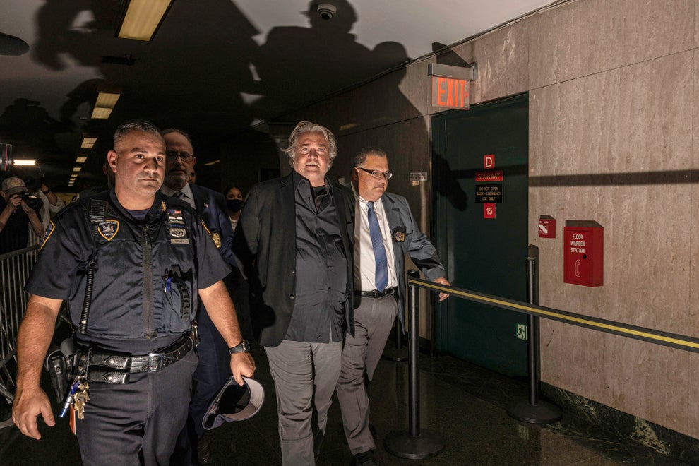 Internet Reacts To Steve Bannon's Prison Comments