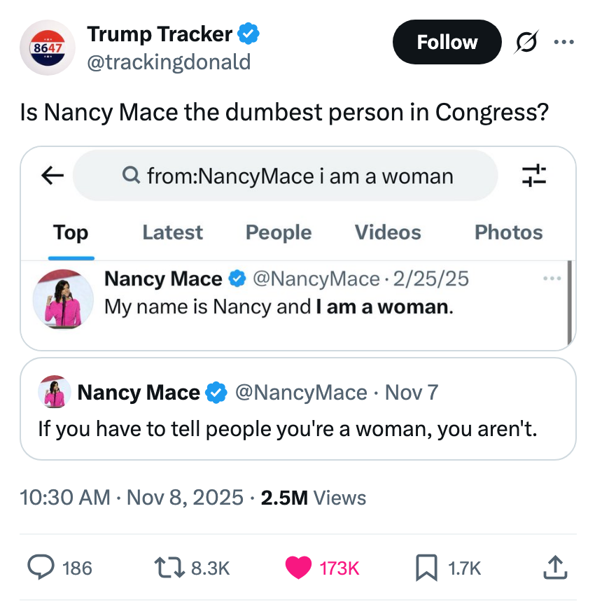 Best Political Tweets 11-14-2025