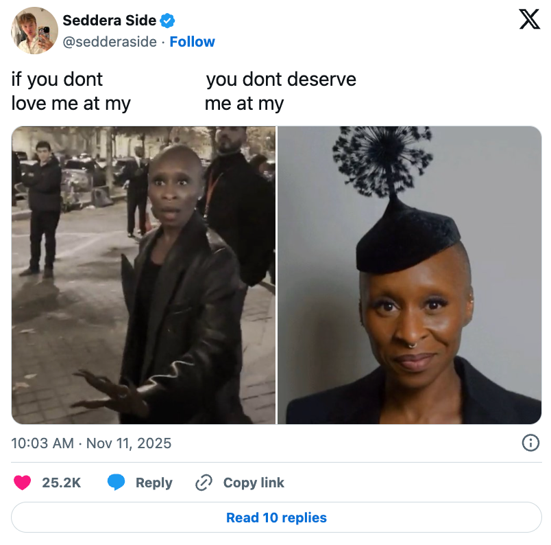 23 Best Cynthia Erivo Meme GIF Tweets