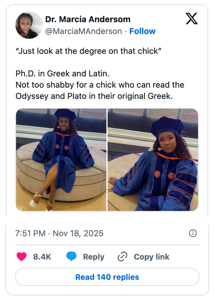 Just Look At The Degree On That Chick Trend Explainer