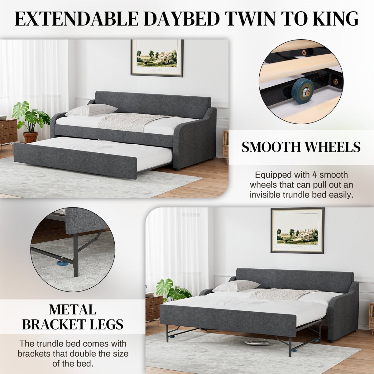 35 Best Trundle Beds For Extra Sleeping Space