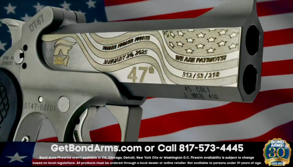 Bizarre Trump Gun Ad Shocks Social Media