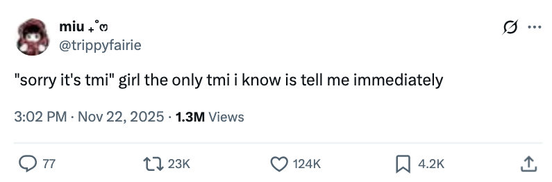 Funny Weekend Tweets November 23 2025