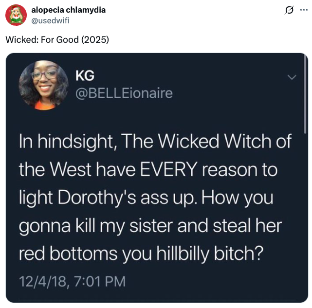 25 Funny Wicked: For Good Tweets