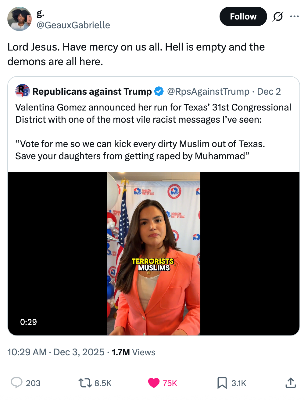 Best Political Tweets 12-5-2025