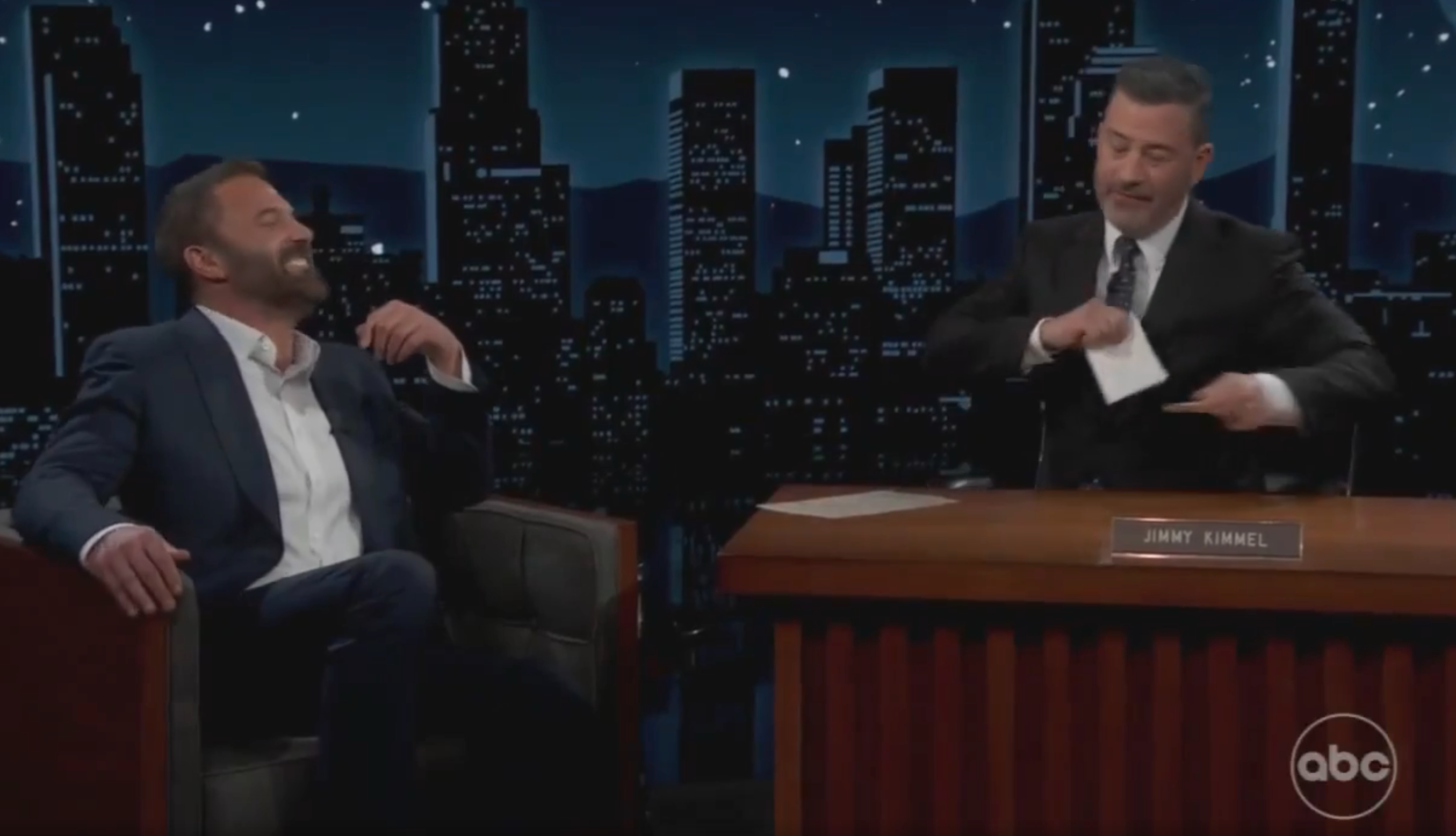 Ben Affleck Reignites Matt Damon, Jimmy Kimmel Feud