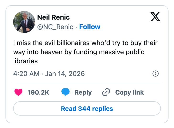 Best Political Tweets 1-16-2026