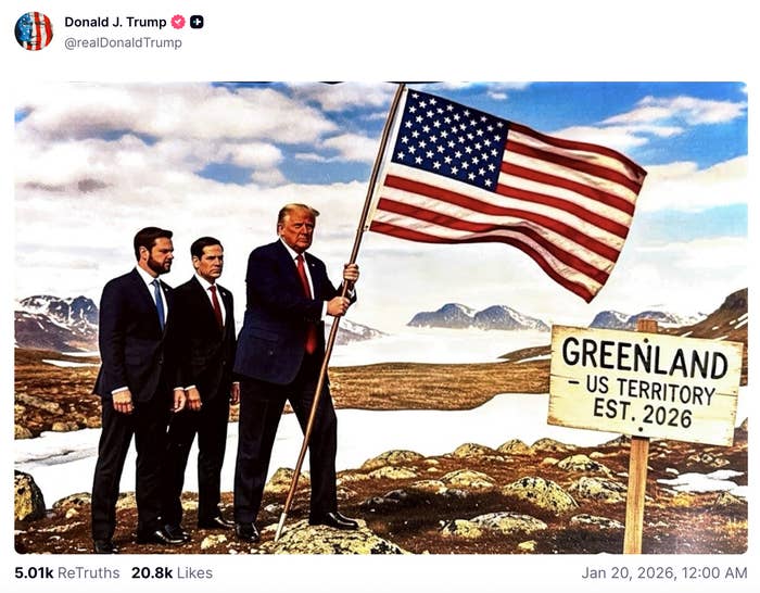 Greenland Post Criticizing Americans Goes Viral