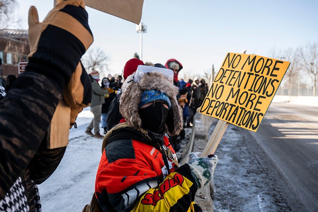 35 Unforgettable Visuals Of Anti-ICE Protesters In -10‑Degree Minnesota