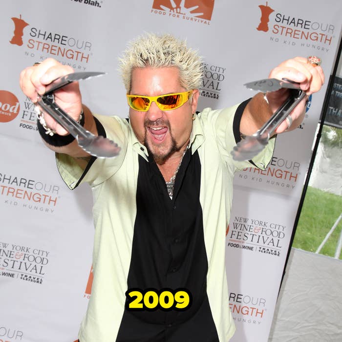 Guy Fieri's Unrecognizable New Look Goes Viral