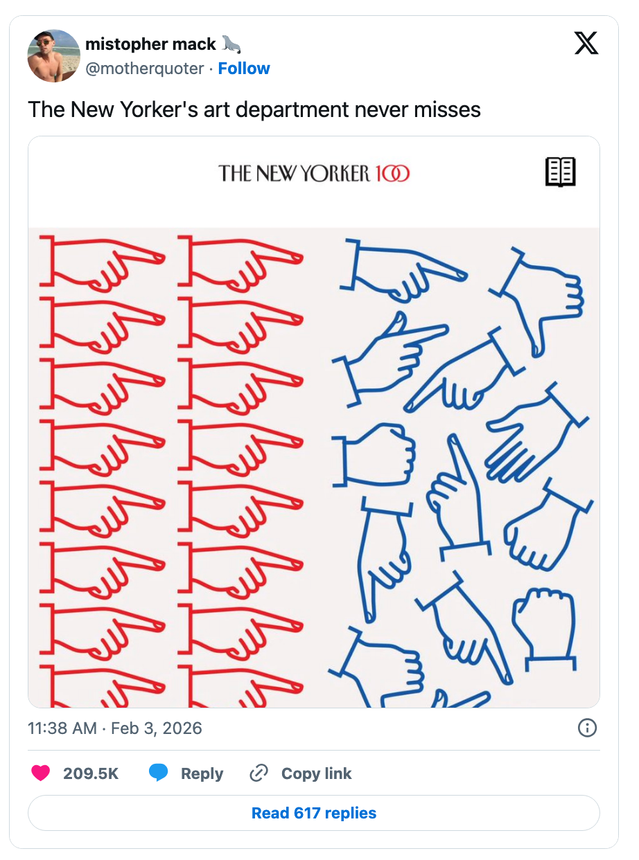 The New Yorker's Political Graphic Goes Viral