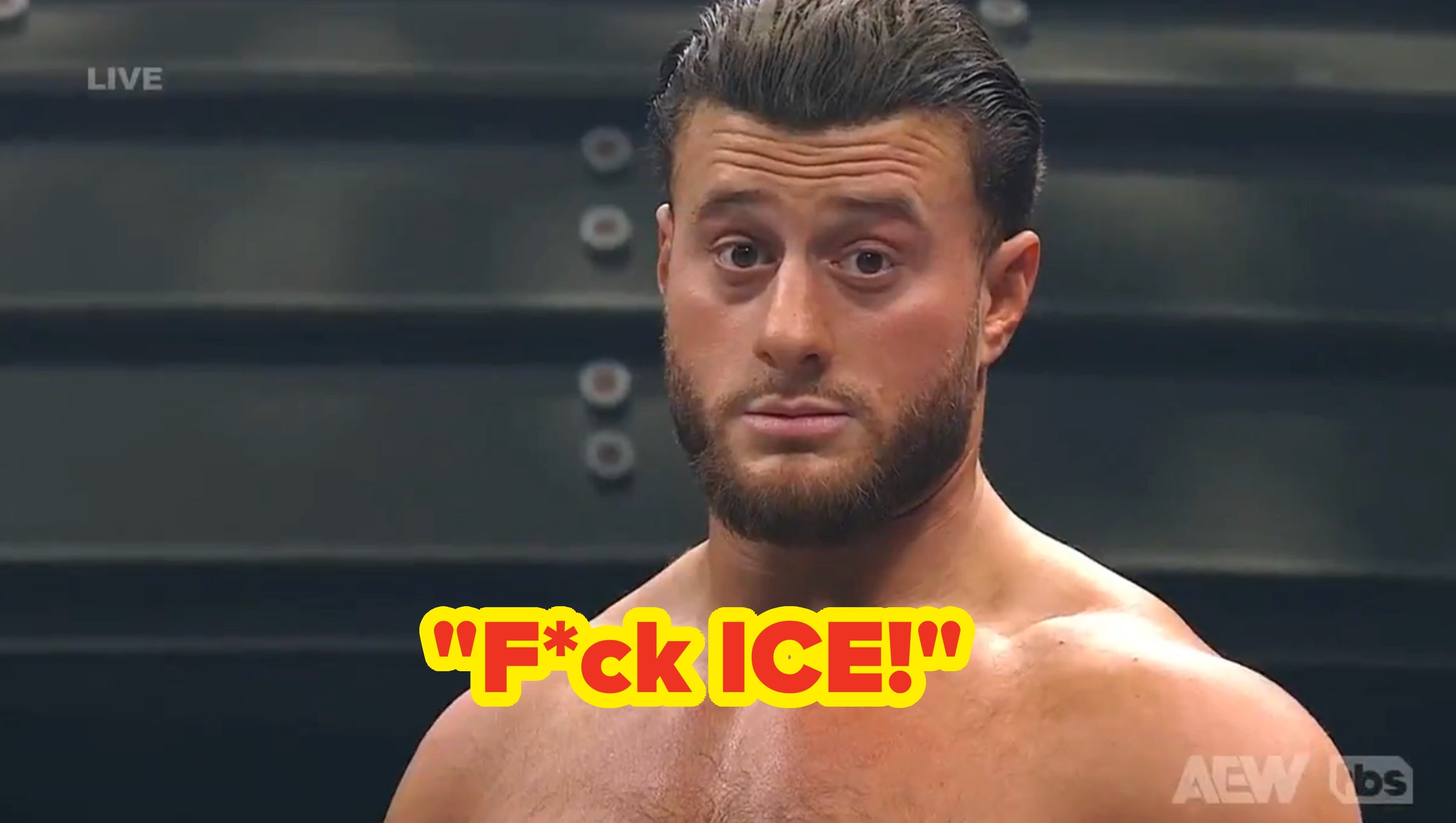 Wrestling Fans' Anti-ICE Chant Goes Viral