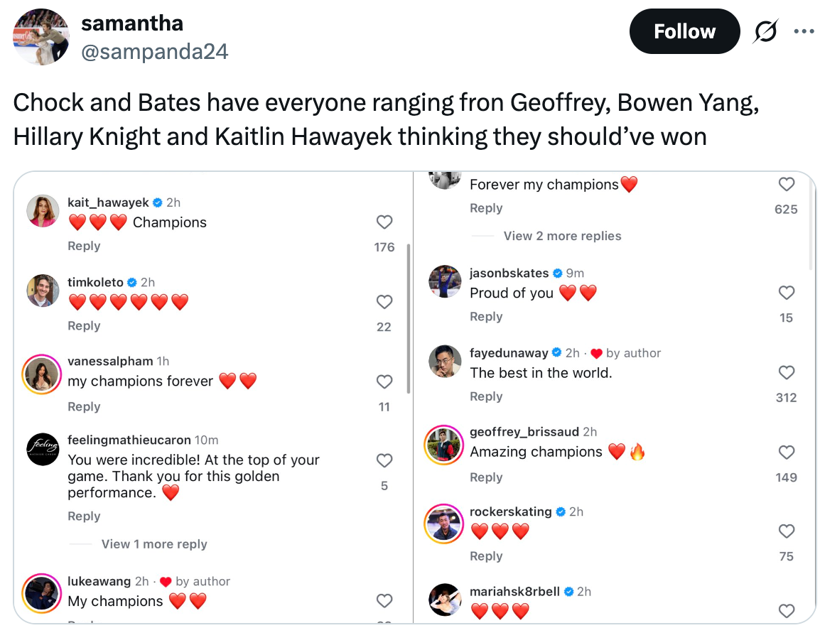 French Figure Skating Ice Dance Gold Medal Controversy