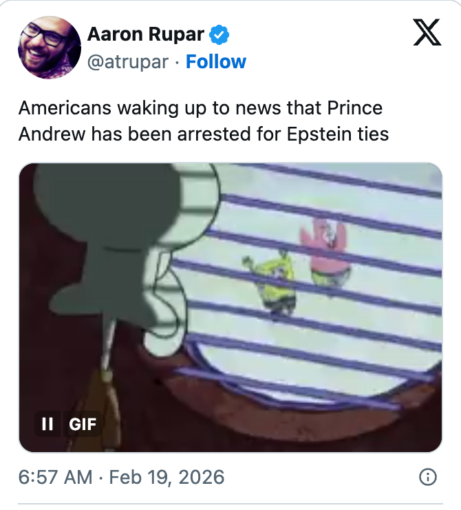 Americans React To Ex-Prince Andrew Arrest