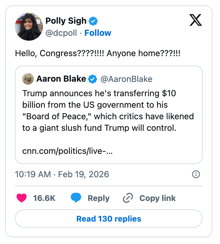 Best Political Tweets 2-21-2026