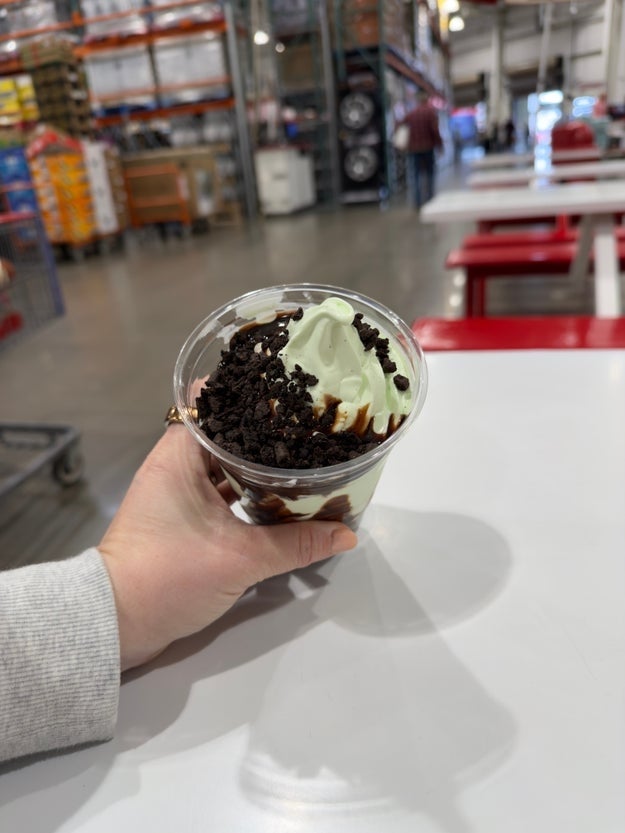 Costco's New Mint Sundae Vs McDonald's Shamrock Shake
