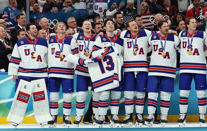 US Hockey Team's White House Meal Is Receiving Backlash