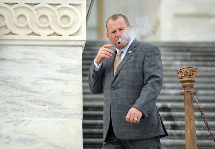 Trump Signing Republican Congressman's Tie Viral Video