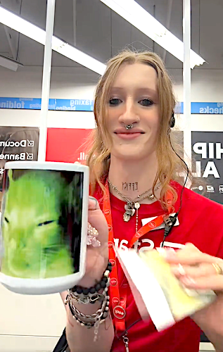 Meet TikTok's 'Staples Baddie,' Making Stationary Cool