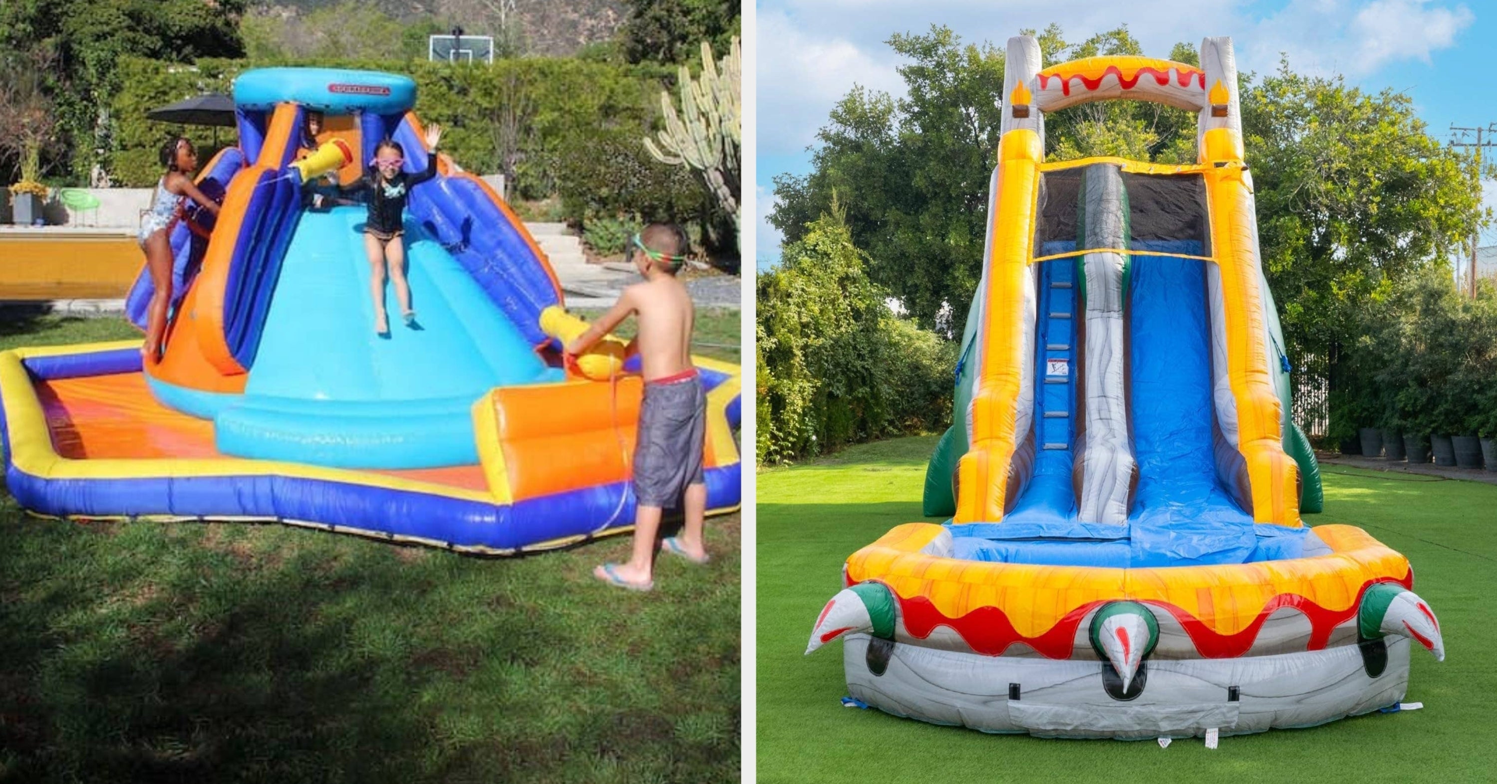 22 Best Inflatable Water Slides For Backyard Fun