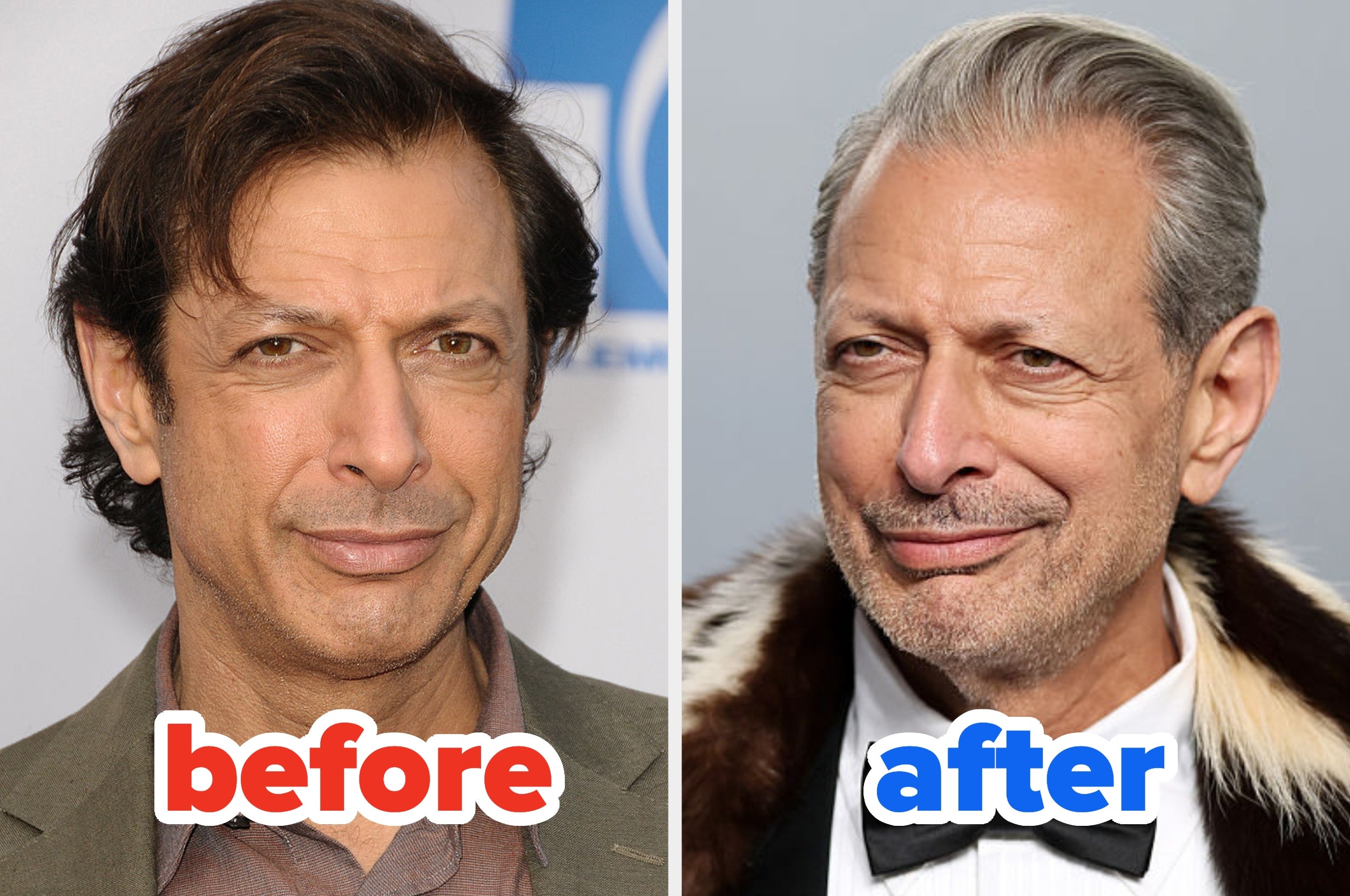 25 Celebrities Who Embraced Gray Hair: Before And After
