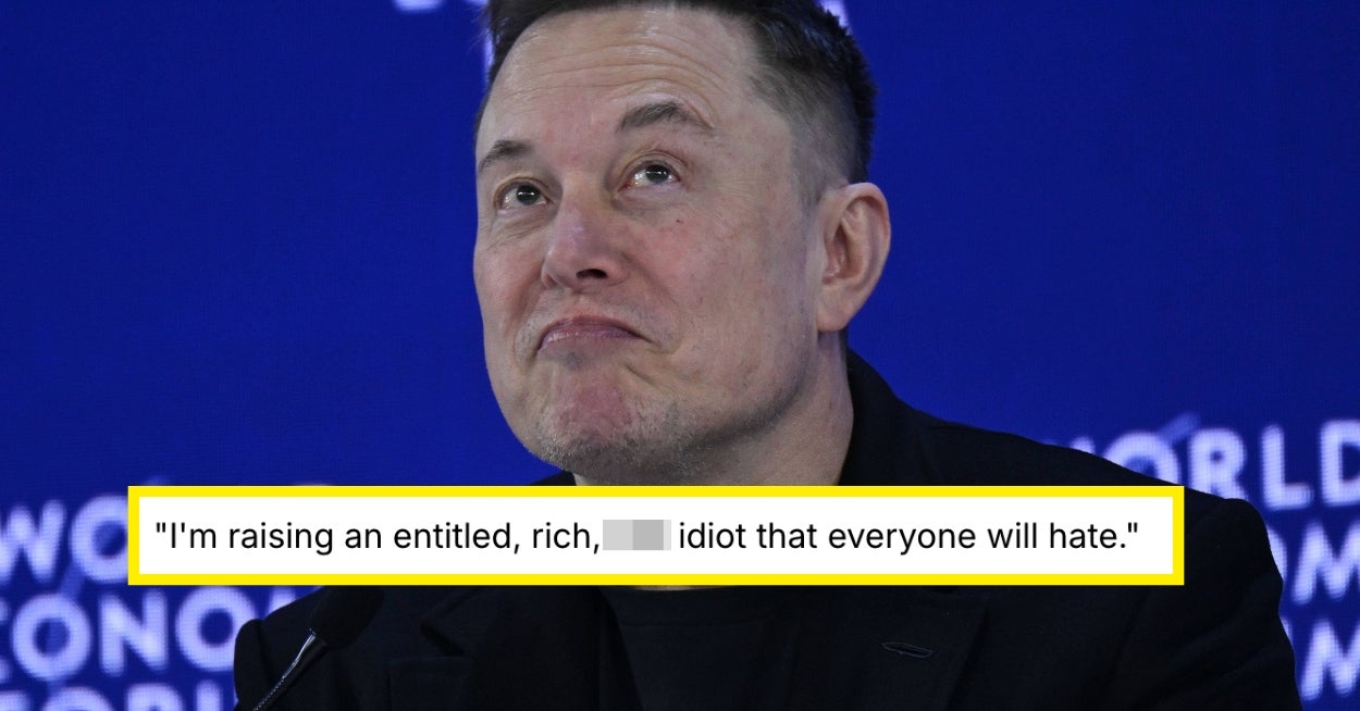 Elon Musk Tells Awkward Story About Son, Saxon
