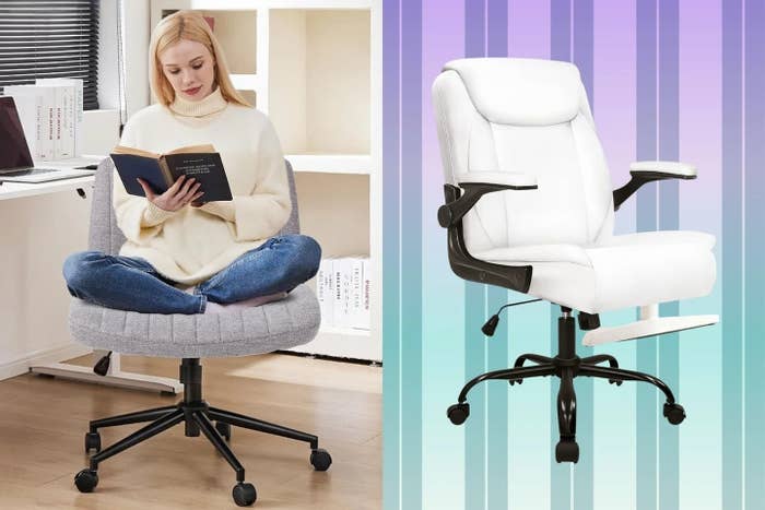 7 Office Chairs For Sitting With Criss-Crossed Legs