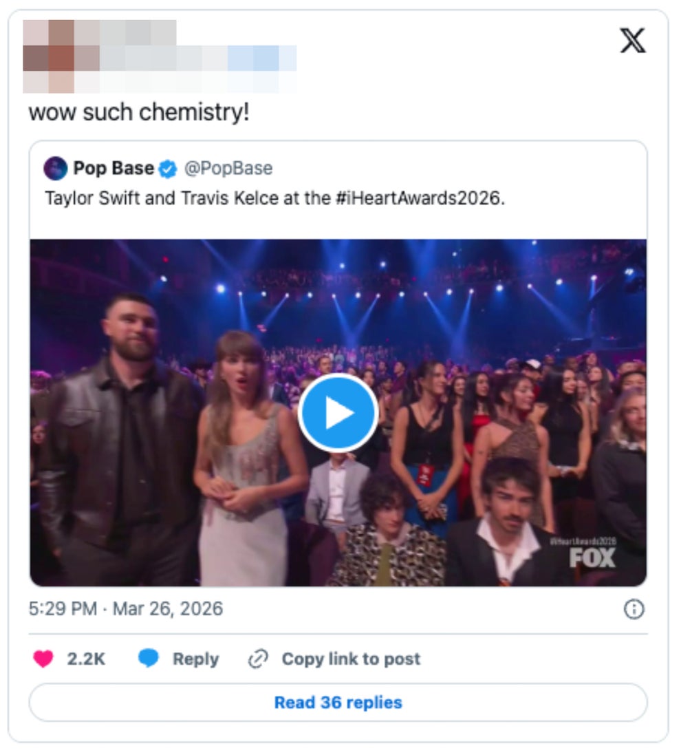 Fans React To Taylor Swift And Travis Kelce's Chemistry