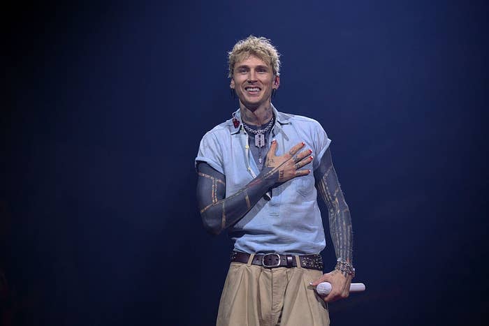 MGK Shares Rare Photos Of Daughter Saga Blade