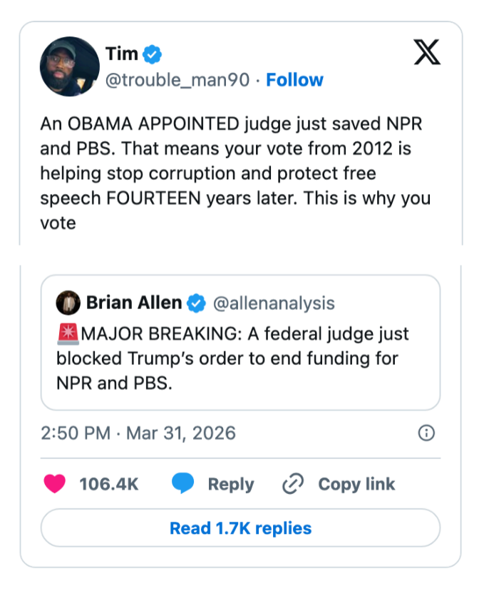 Best Political Tweets 4-4-2026