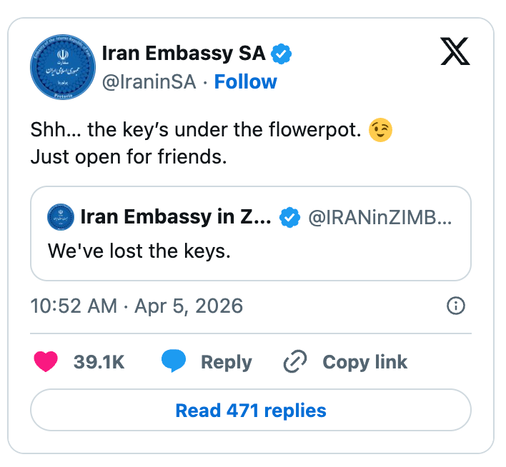 Trump's Iran Post Sparks Viral Jokes And Memes