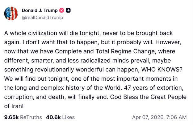 47 Brutal Tweets About Trump's Iran Threats