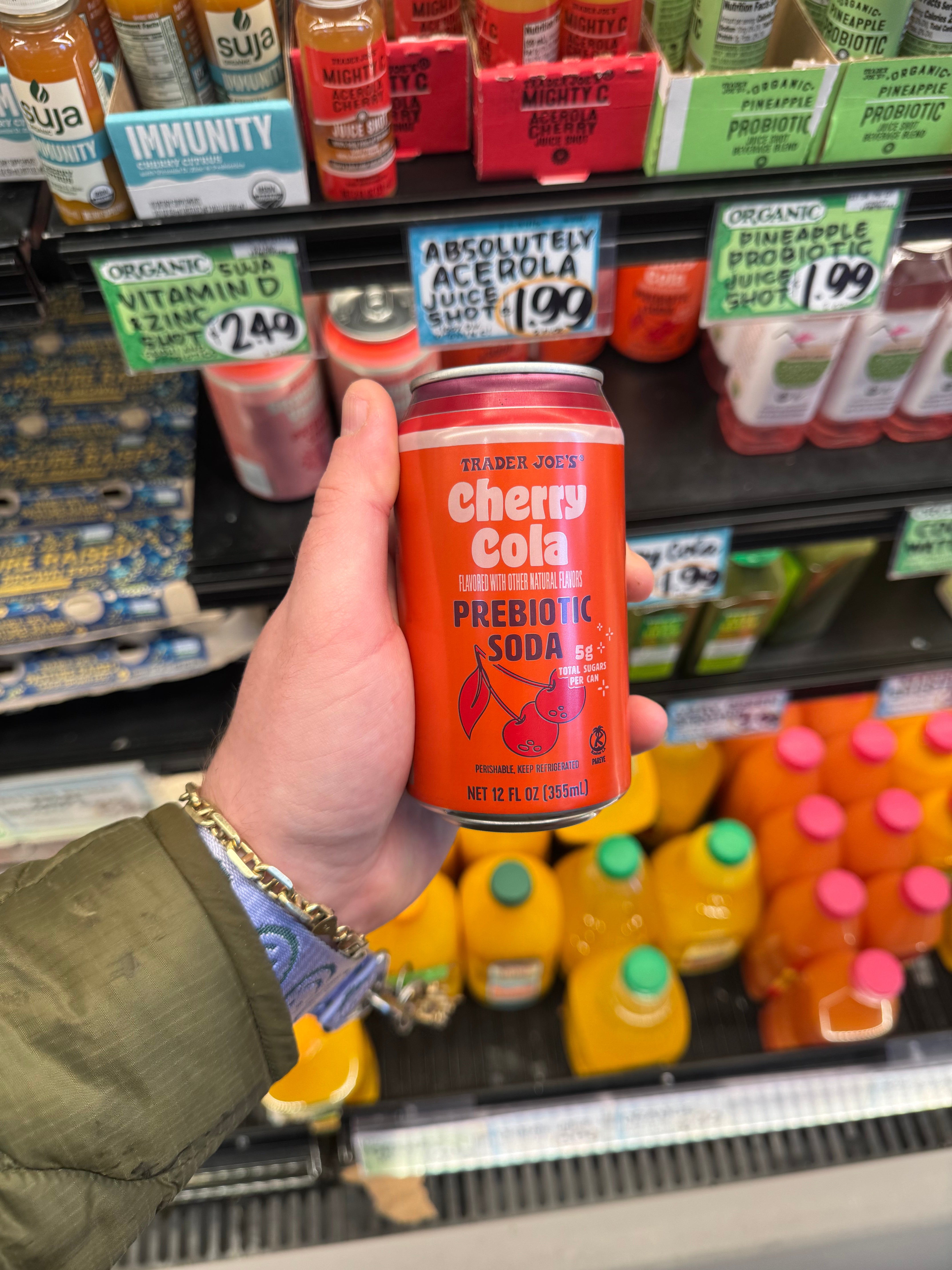 Trader Joe's Prebiotic Soda Vs. Olipop