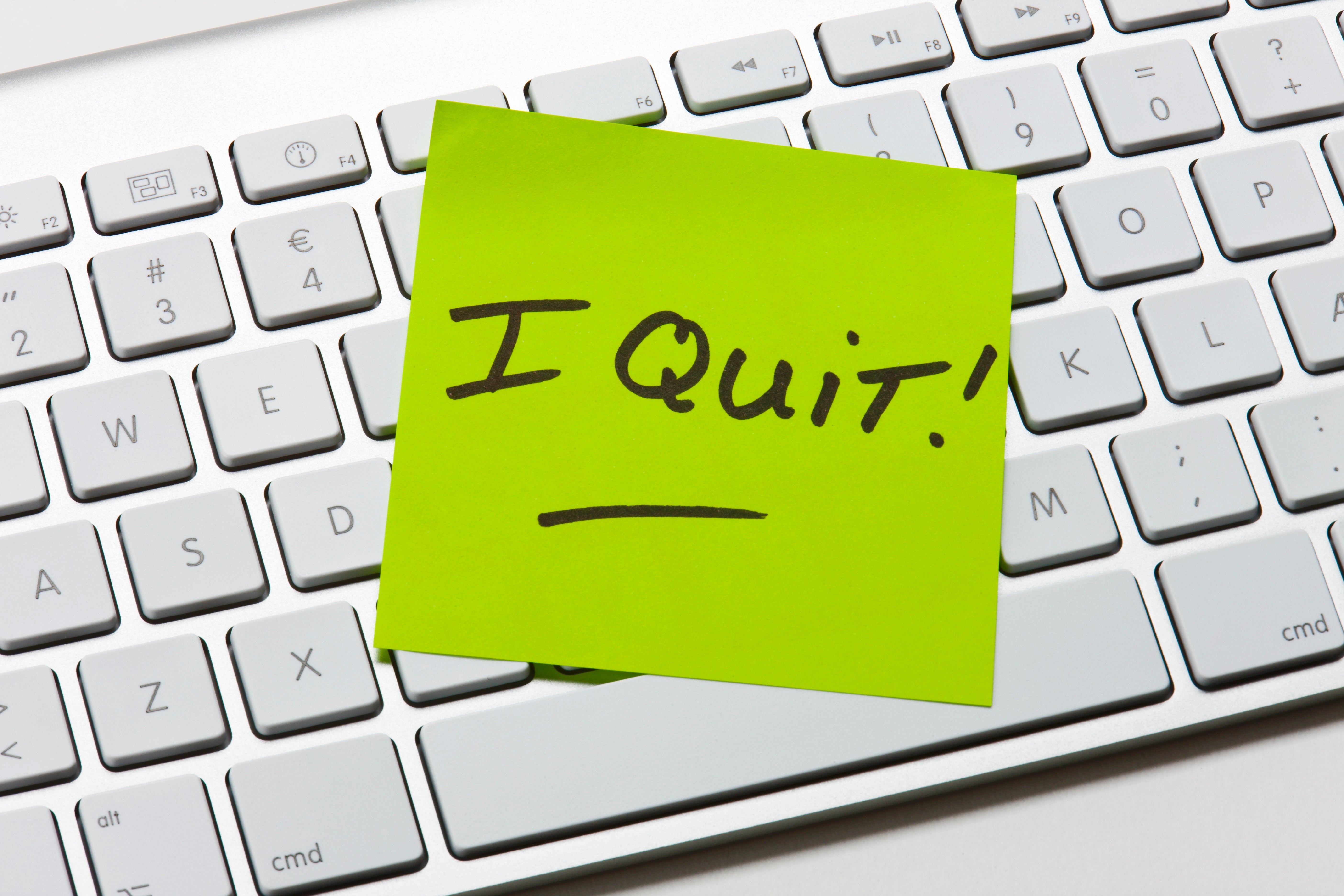People Who Quit In A Moment Of Rage Share What Happened