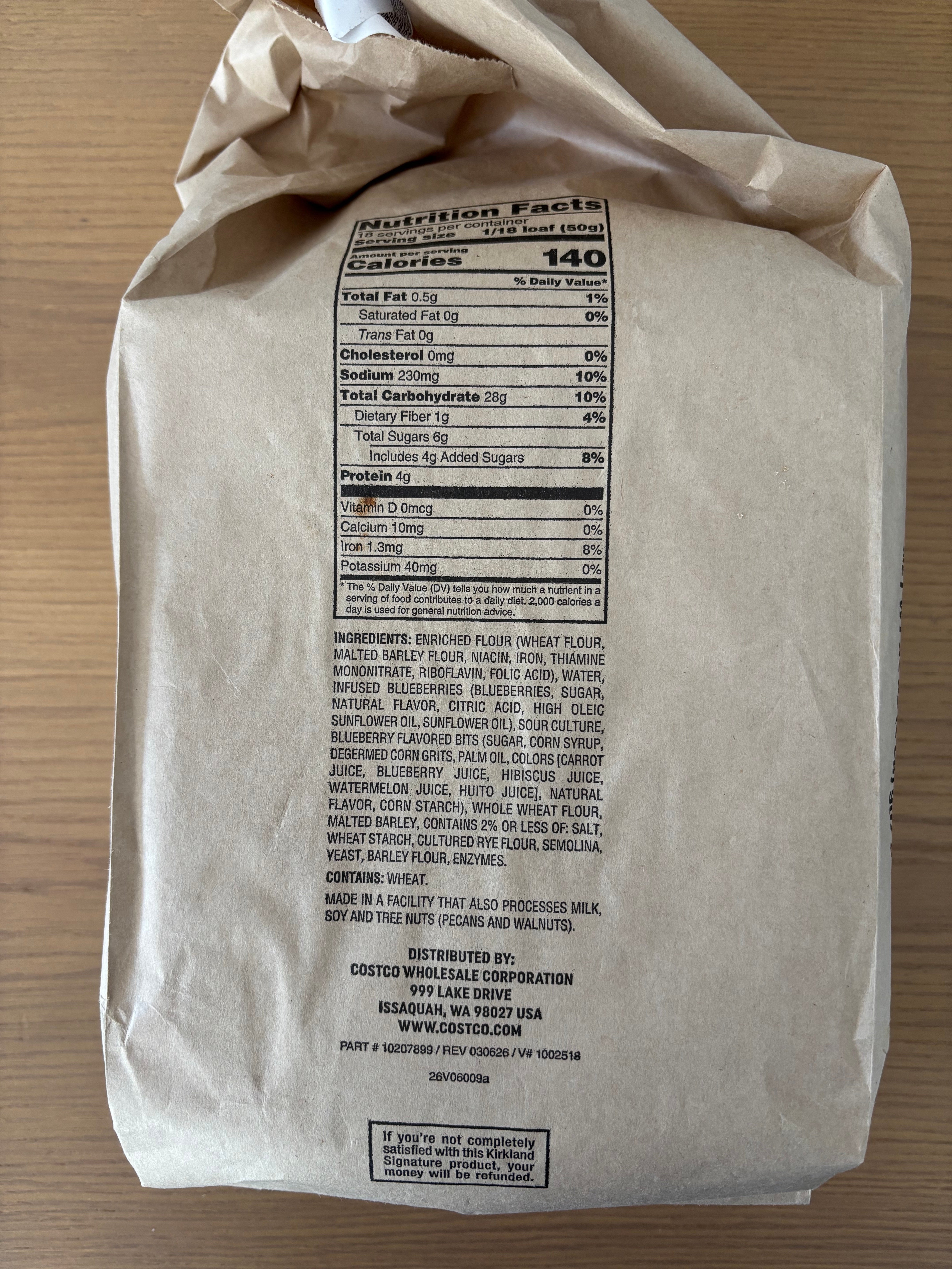 Costco New $9 Blueberry Sourdough: Review