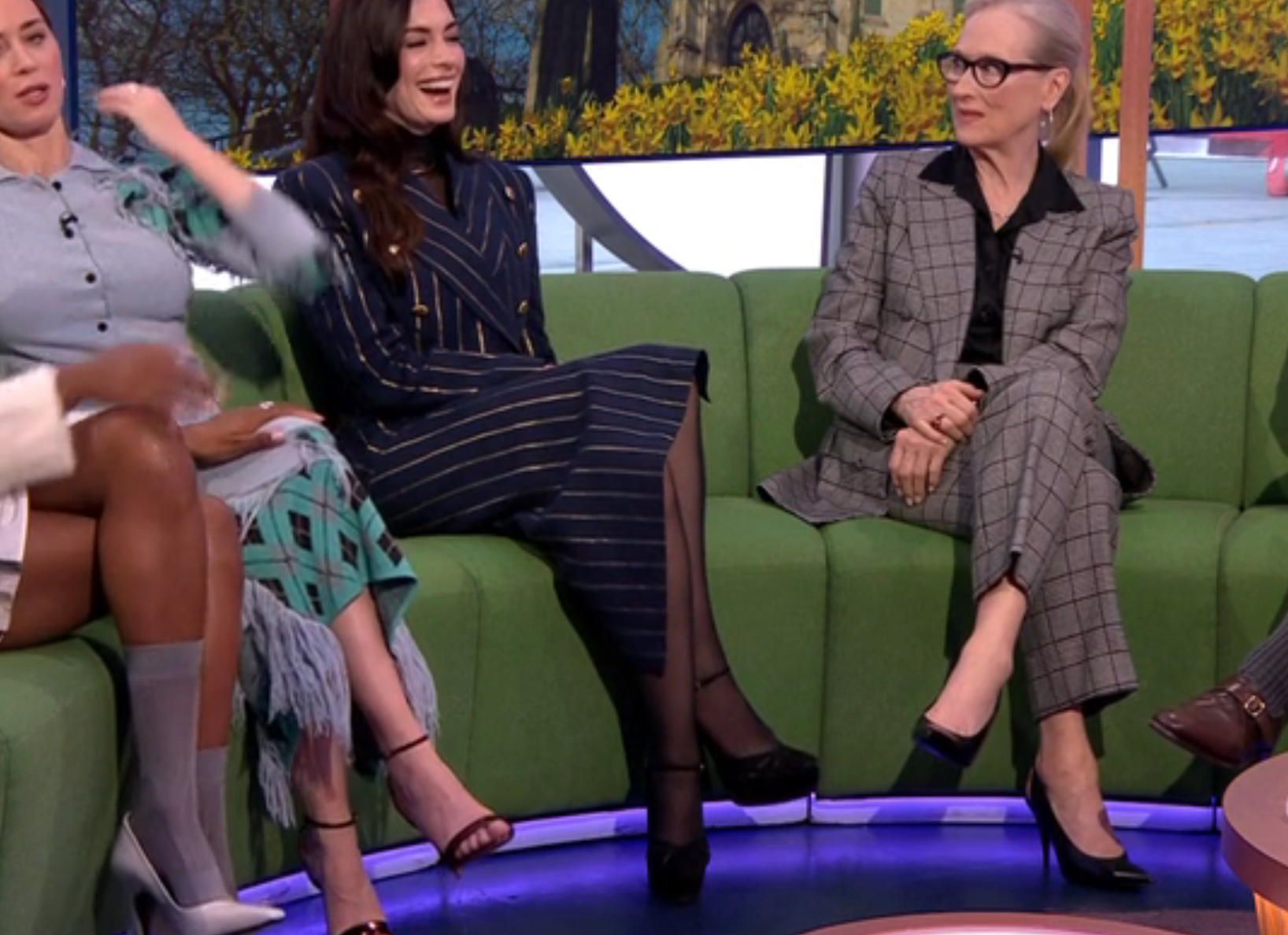 Meryl Streep, Stanley Tucci Seemingly Eye Roll Emily Blunt