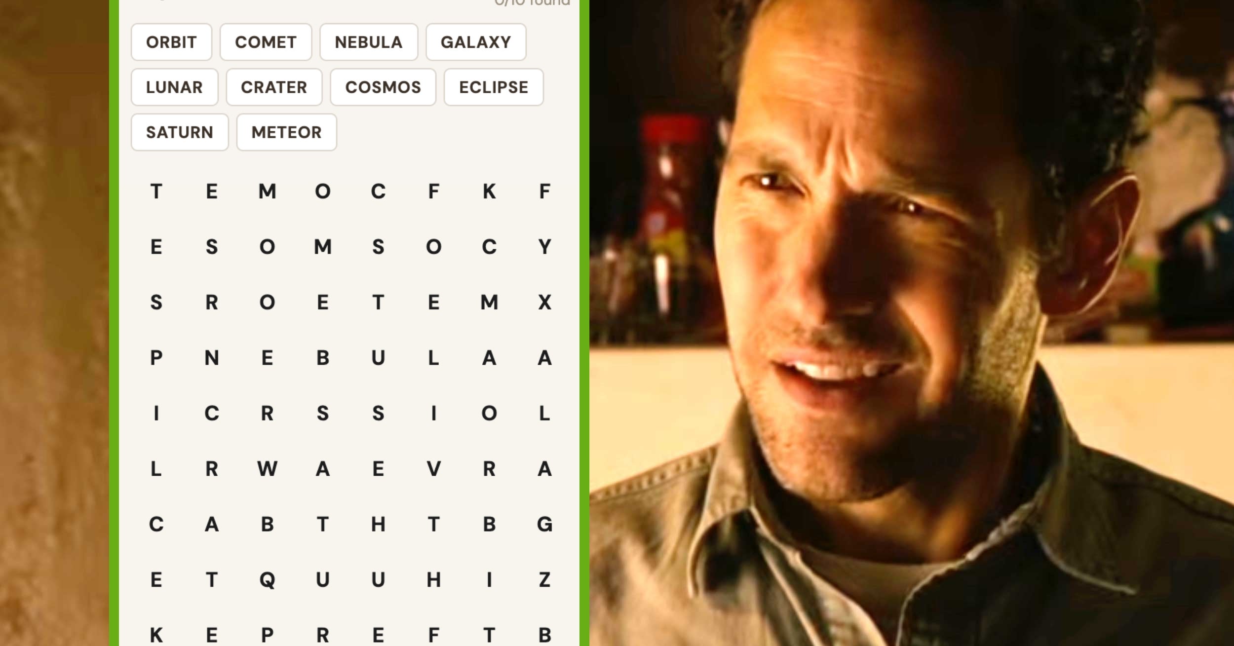 Word Search, Space Edition: June 11, 2026