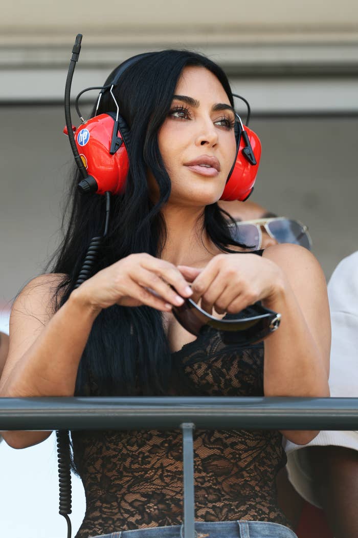 Kim Kardashian Causes Another Stir At Monaco Grand Prix