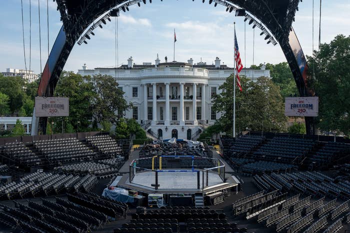New Photo Of Trump's UFC Arena Is Going Viral