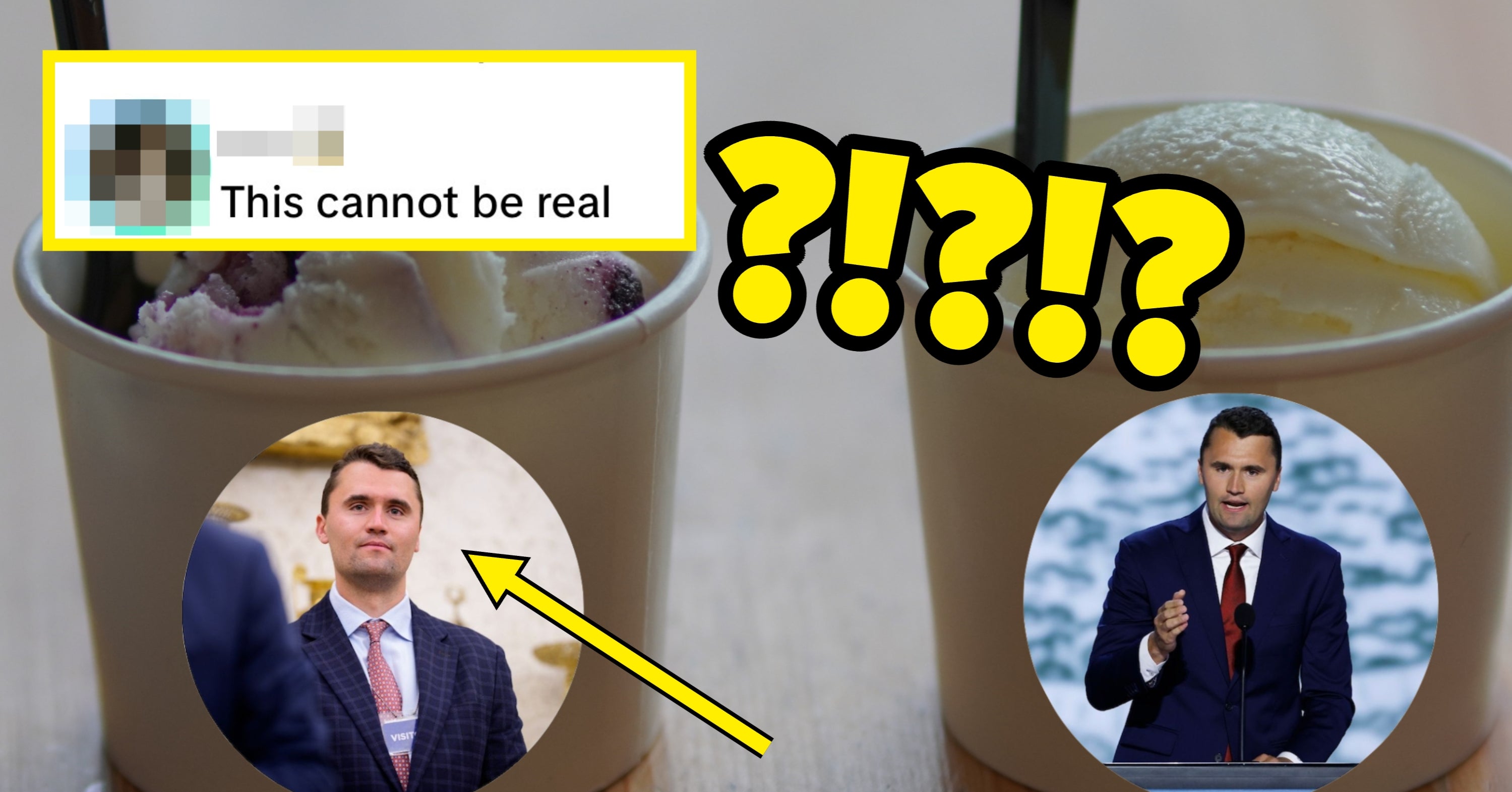 Viral Charlie Kirk Frozen Yogurt Cups Deep Dive