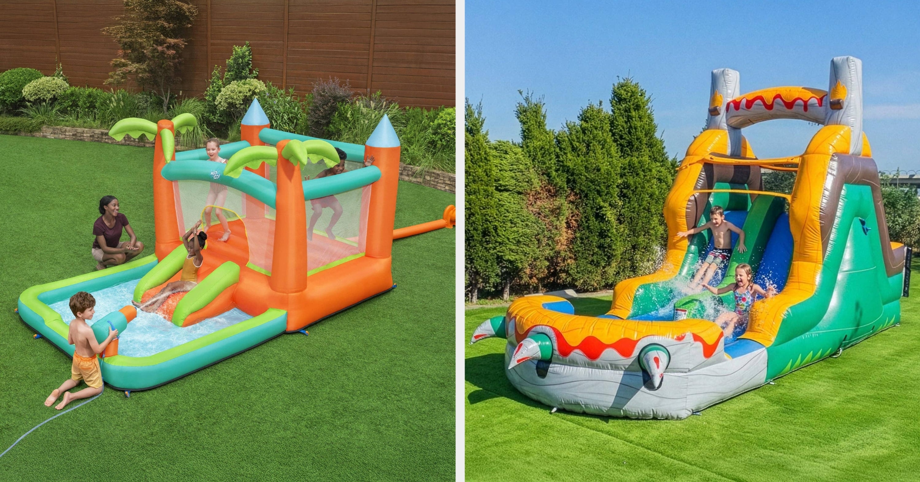 25 Best Inflatable Water Slides For Backyard Fun