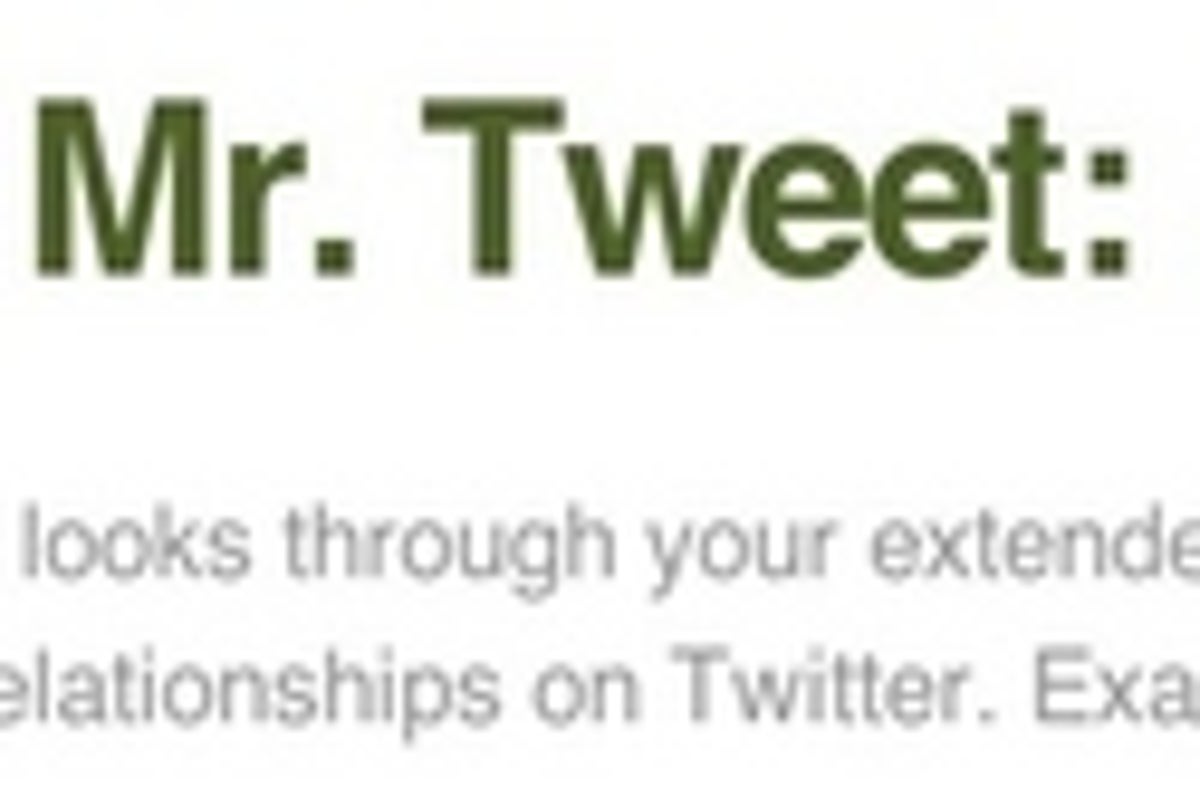Mr. Tweet